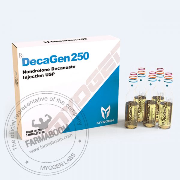 Buy DecaGen 250 (Nandrolone Decanoate 250mg/ml) - MyoGen labs ...