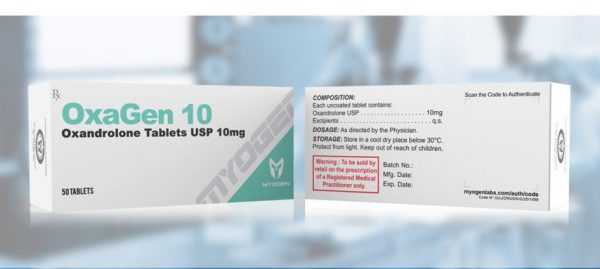 Buy OxaGen 10 (Anavar Oxandrolone 10mg/tab (Box 50 TABS) - MyoGen labs ...