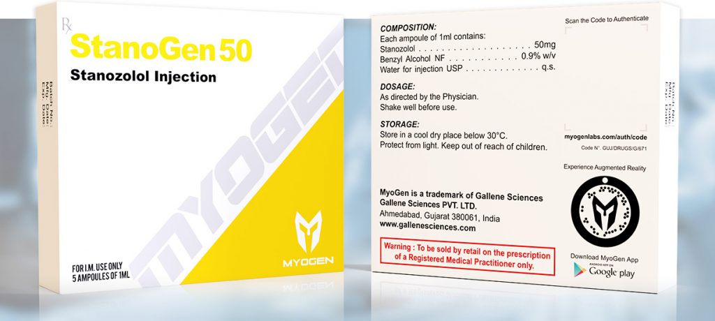 Buy StanoGen 50 (Stanozolol-Winstrol suspension water based 50mg/ml ...
