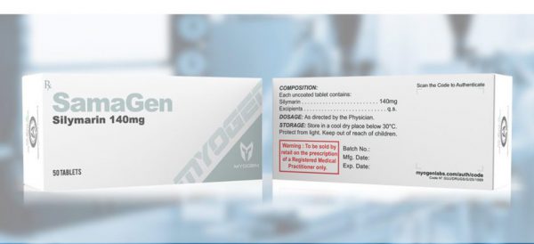 Buy Samagen - Liver Protection 140 mg/tablet - Box of 50 tablets ...